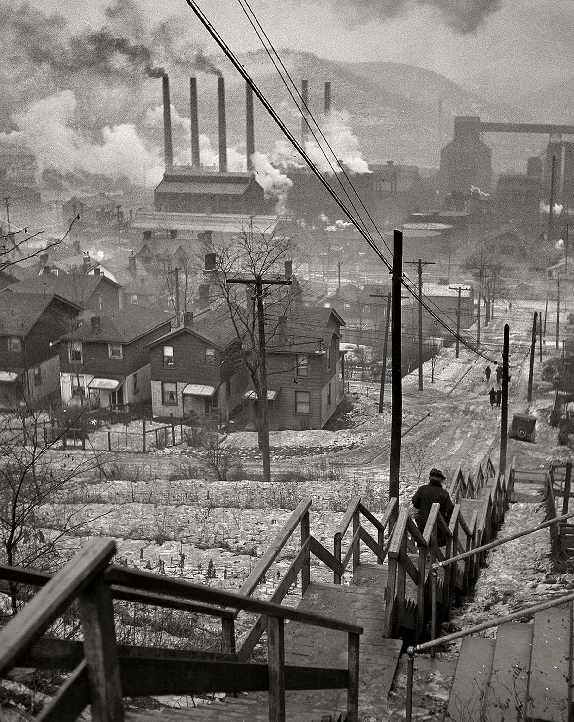 1940 PITTSBURGH MILL DISTRICT Photo - Etsy