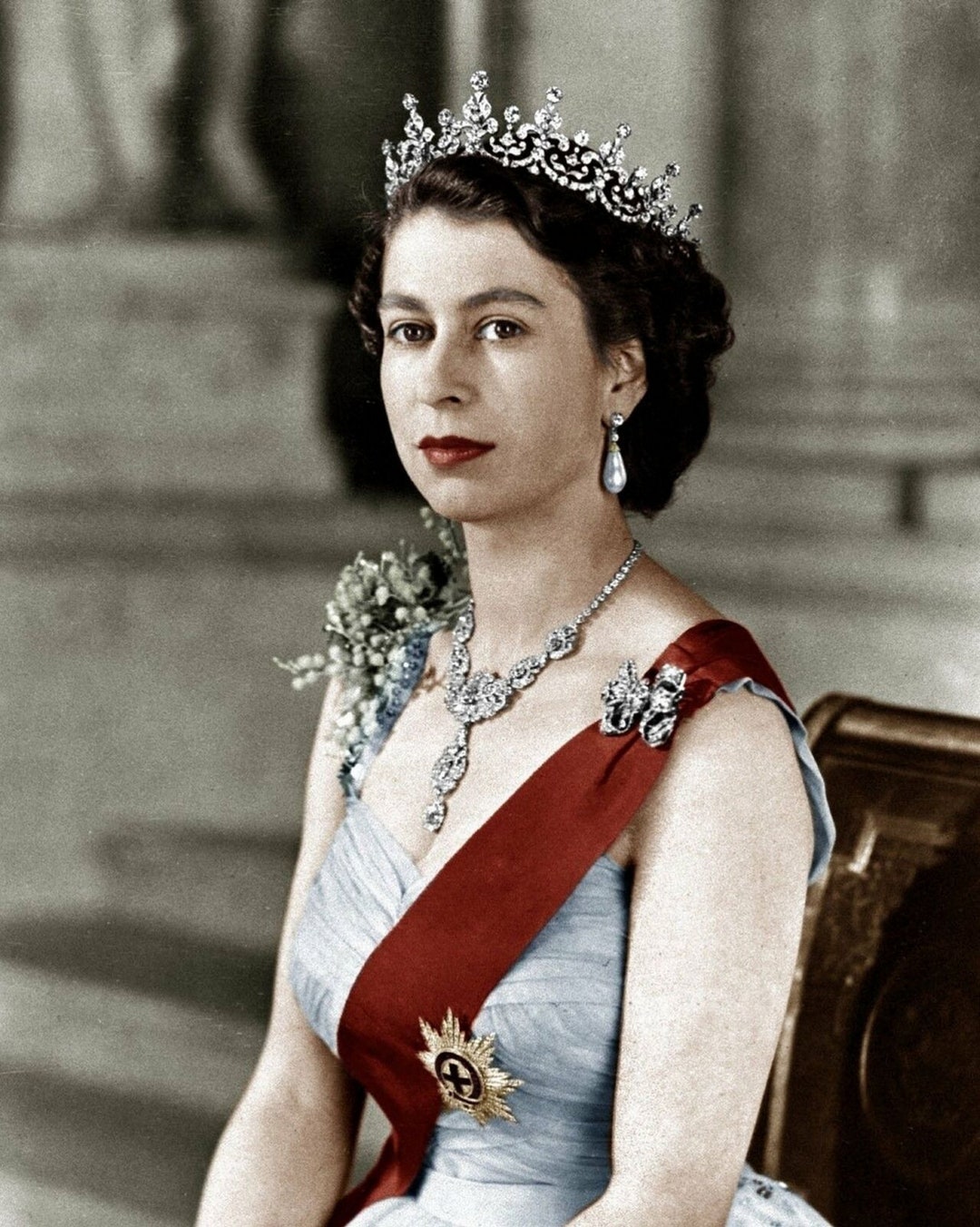 1950s QUEEN ELIZABETH II Photo - Etsy