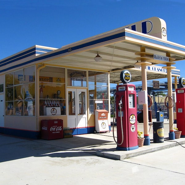 Vintage Gas Station Decor - Etsy