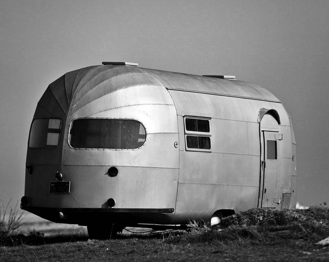 1950s Vintage AIRSTREAM TYPE Trailer PHOTO - Etsy