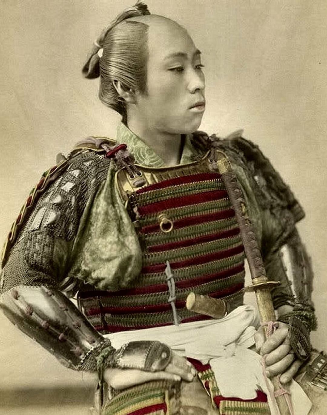 1880s JAPANESE SAMURAI WARRIOR Photo - Etsy