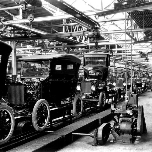 1930s FORD MODEL A Assembly Line Photo - Etsy