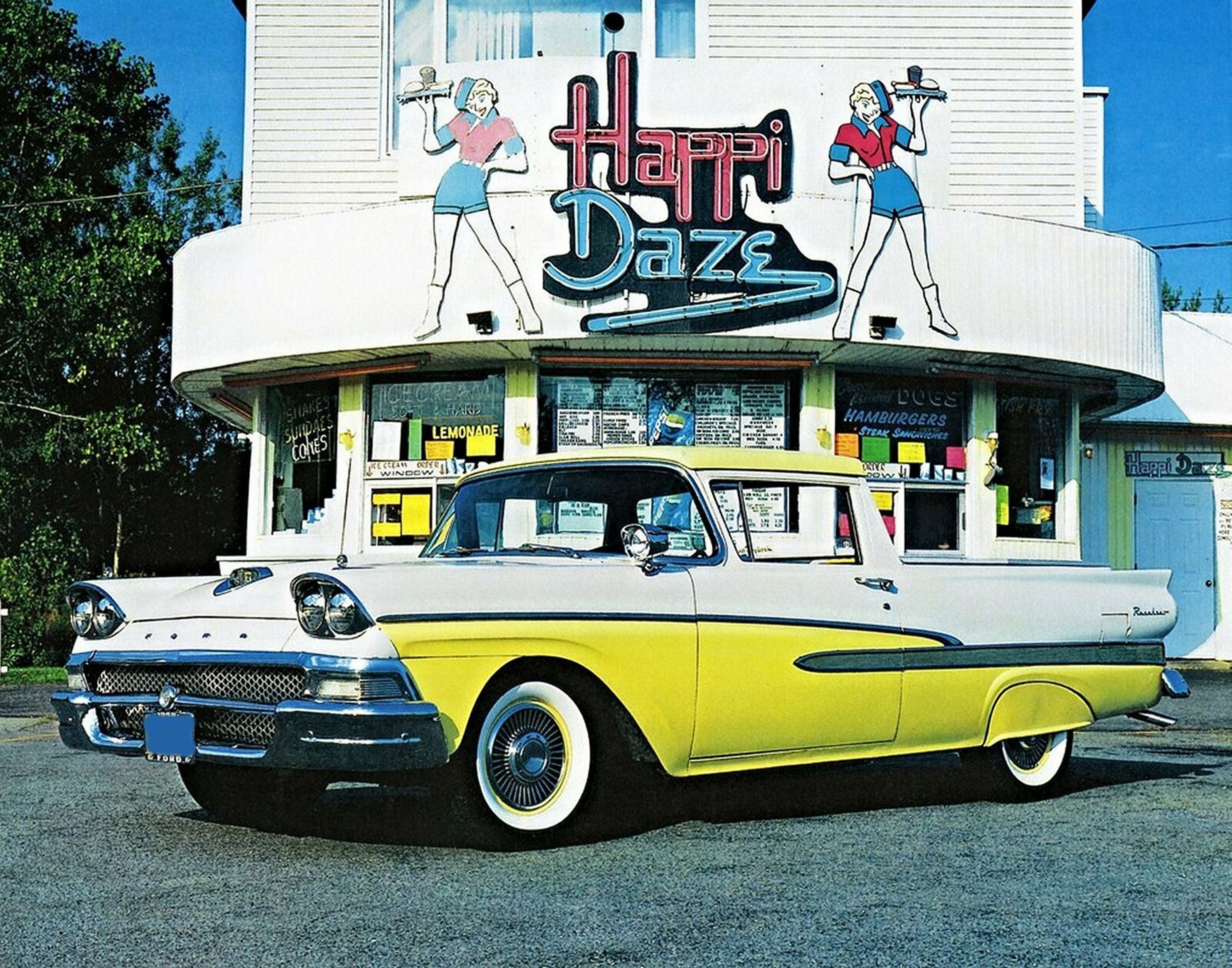 1958 FORD RANCHERO Vintage Type Scene NOSTALGIC Photo - Etsy