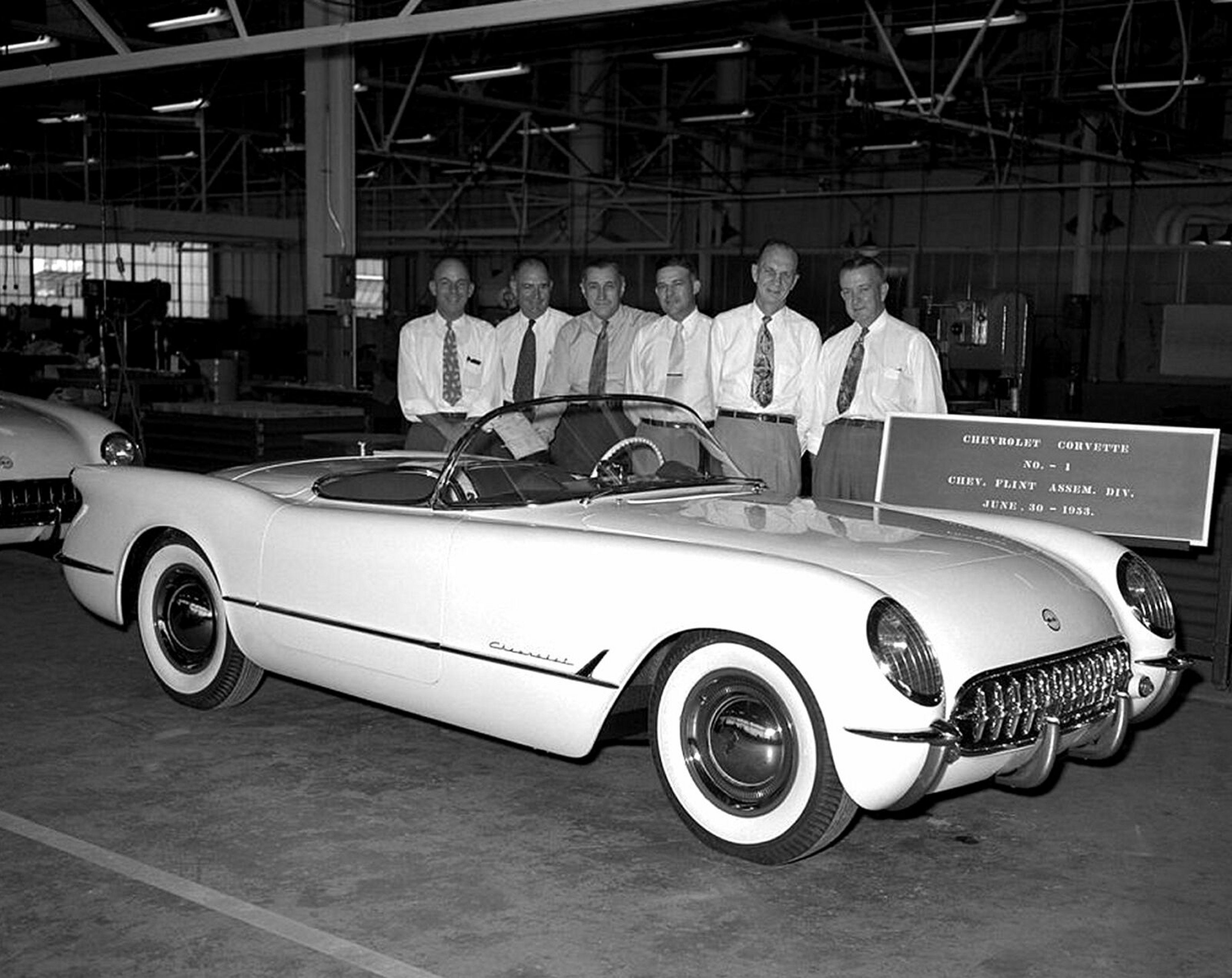 1953 CORVETTE First Car off the Assembly Line PHOTO - Etsy