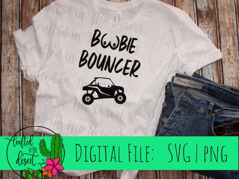 Boobie Bouncer SXS SVG PNG - Etsy