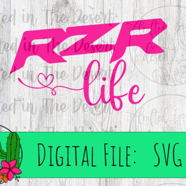 Rzr Life Svg - Etsy