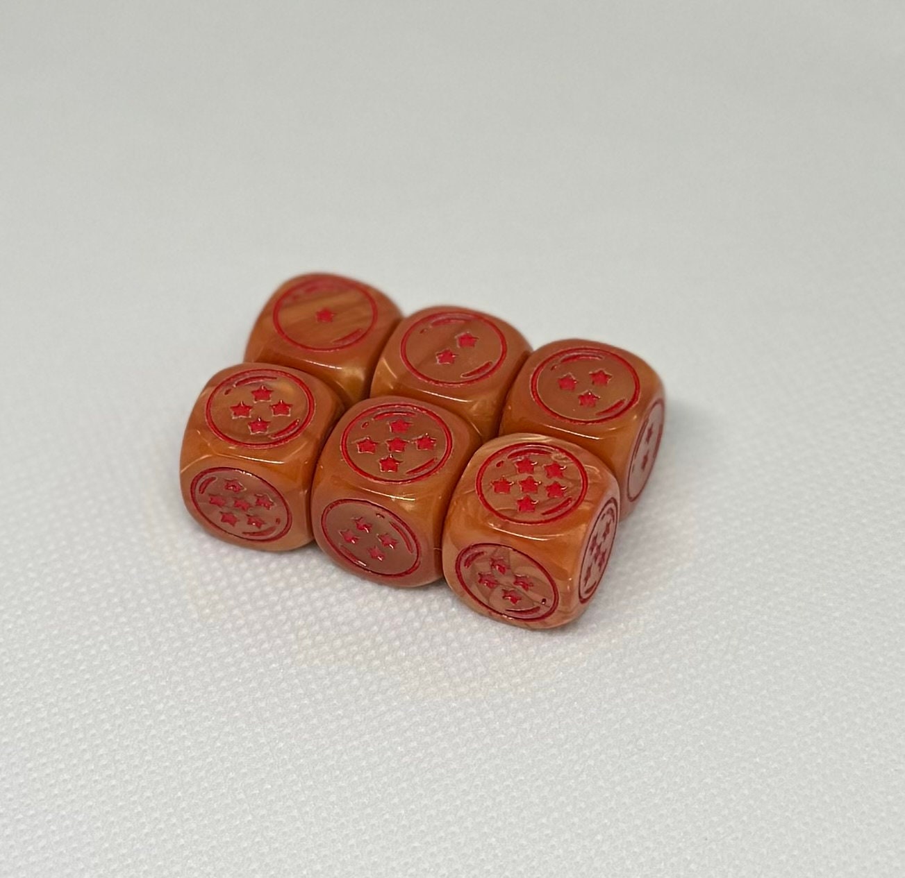Dragonball Style Dice acrylic Version - Etsy