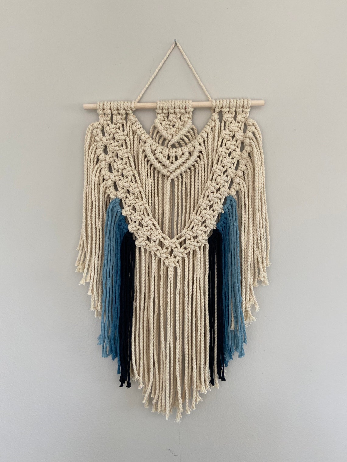 Macrame Wall Hanging Multi Color - Etsy