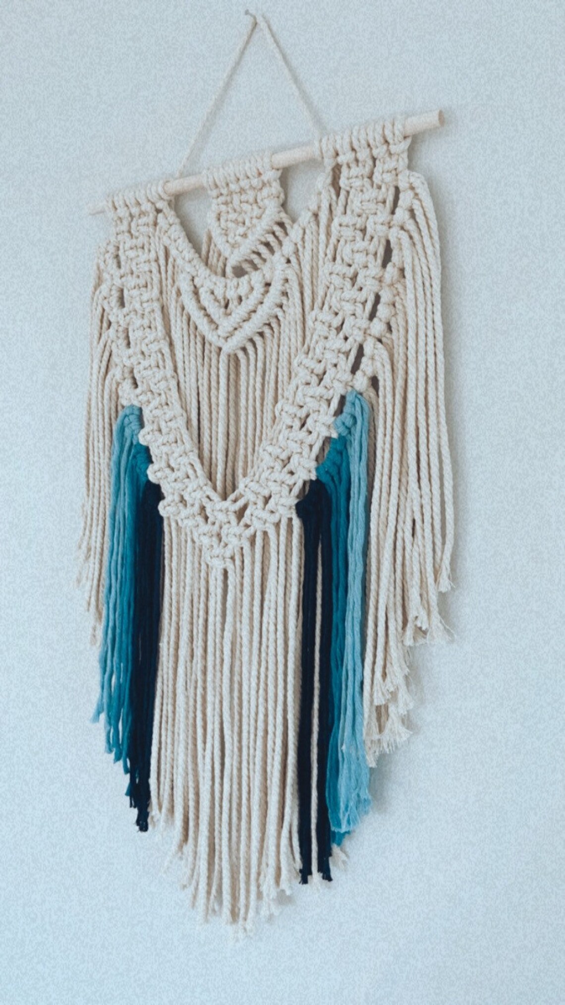 Macrame Wall Hanging Multi Color - Etsy