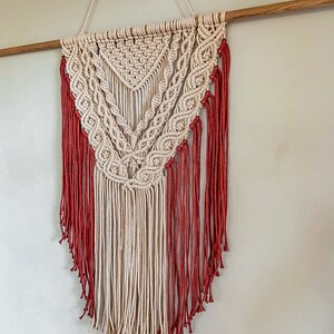 Macrame Wall Hanging, Multi Colored Macrame, Fiber Wall Hanging ...
