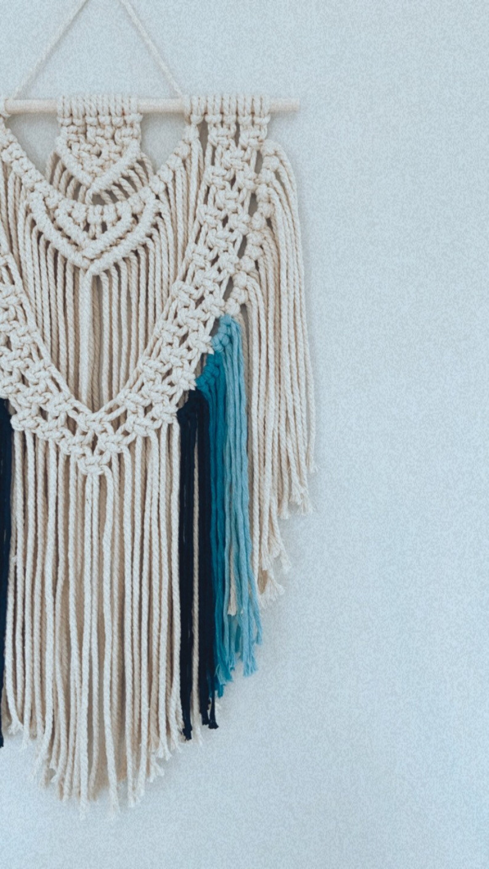 Macrame Wall Hanging Multi Color - Etsy