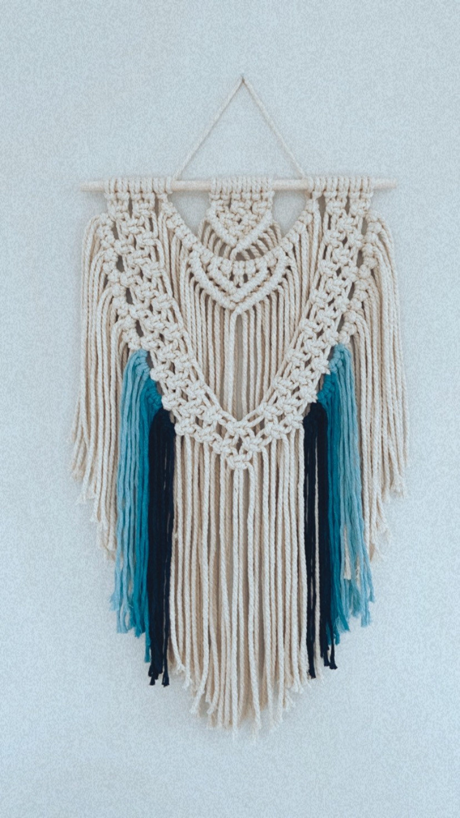 Macrame Wall Hanging Multi Color - Etsy