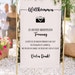 Sign Cell Phone Free Wedding Digital | Wedding Sign No Cell Phones ...