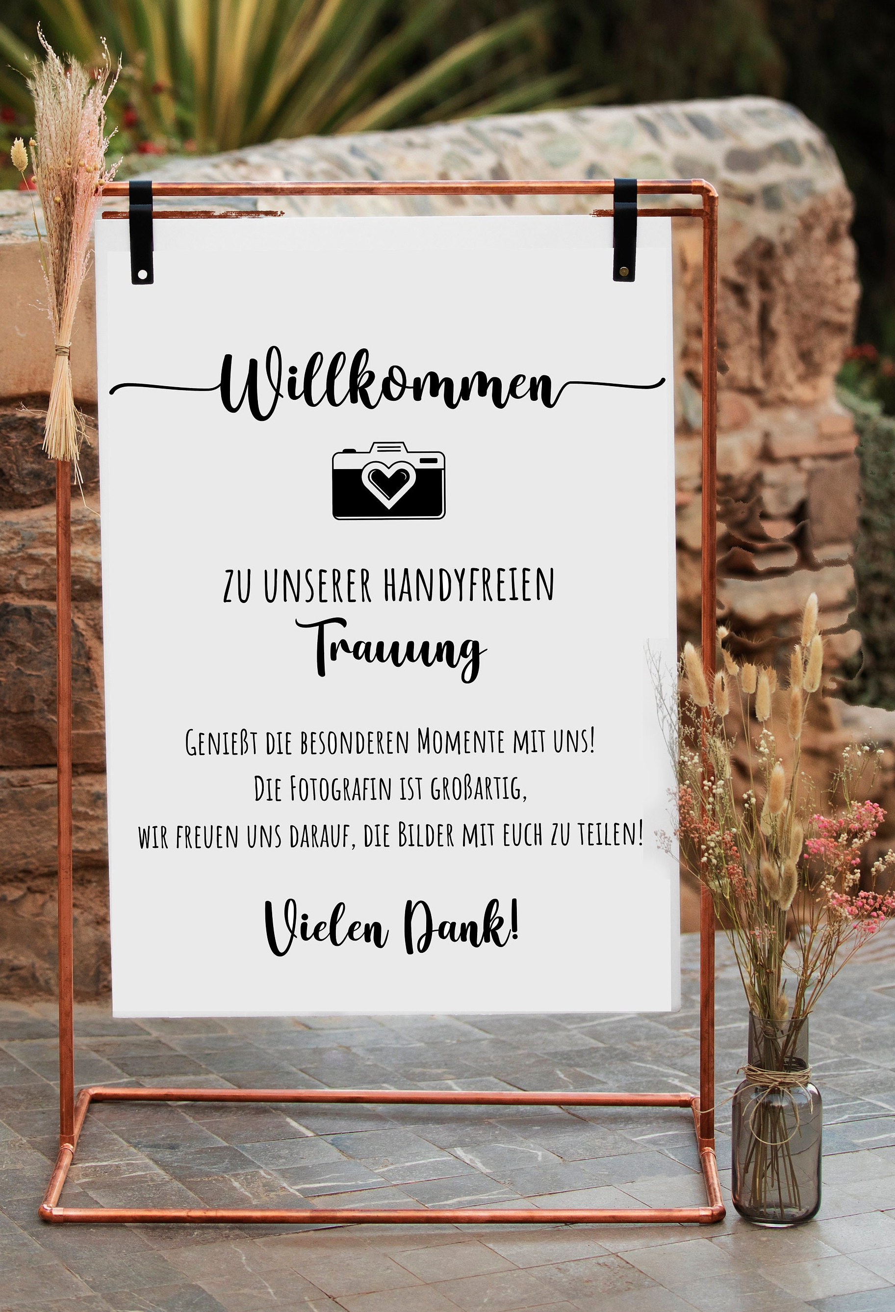 Sign Cell Phone Free Wedding Digital | Wedding Sign No Cell Phones ...