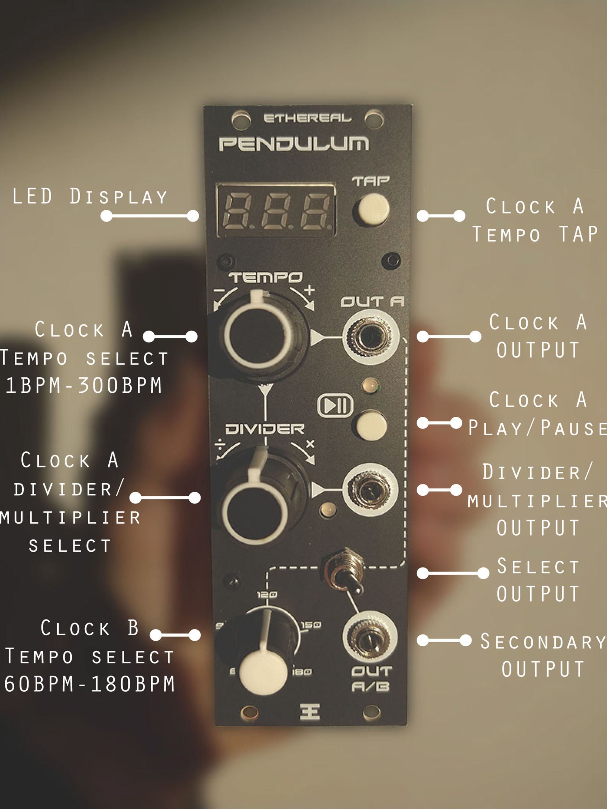 Ethereal Pendulum Fully Assembled Clock Generator UPGRADED - Etsy