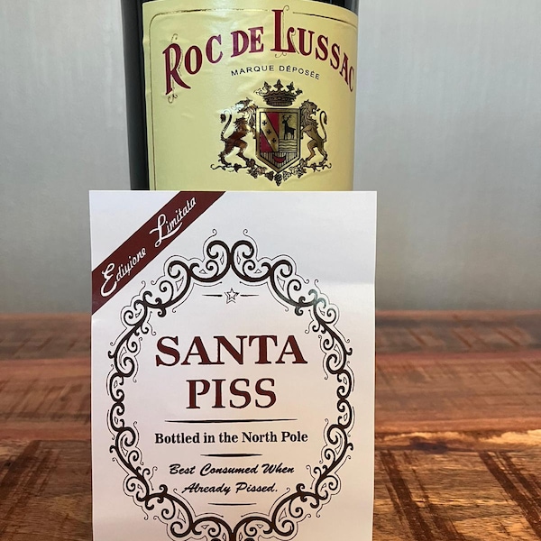 Funny Wine Labels - Etsy UK