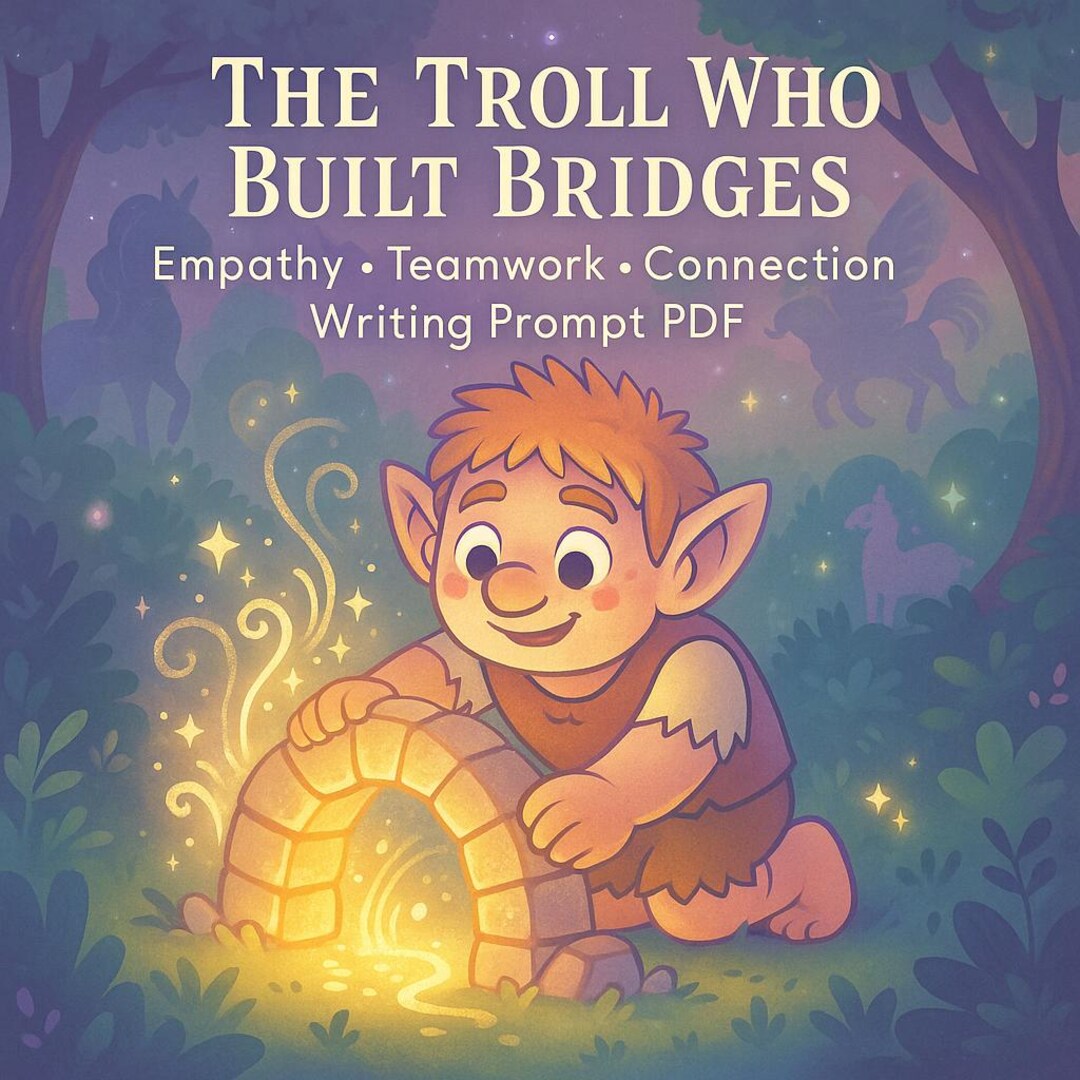 The Troll Who Built Bridges | SEL Writing Prompt for Kids | Empathy ...