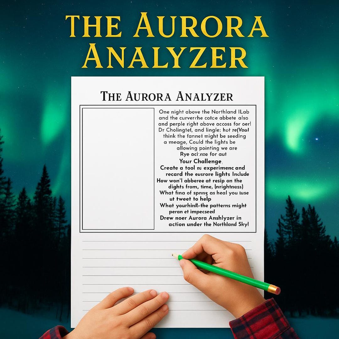 The Aurora Analyzer – Light & Color Science Writing Activity - Etsy