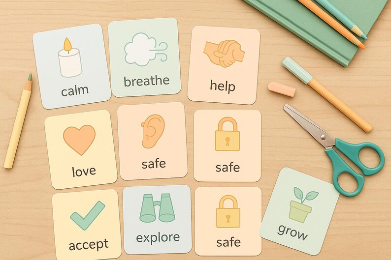 Mindfulness Sight Word Flashcards: Kids' SEL Activities, Positive ...