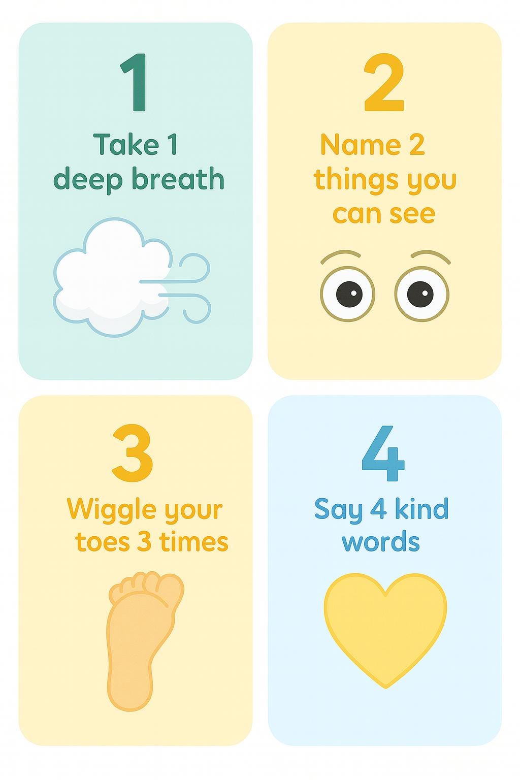 Mindfulness Bundle for Kids | Printable Flashcards + Activity Pack ...