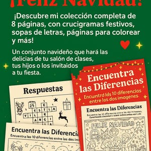 Spanish Christmas Word Search | Sopa De Letras Navidad | ESL Bilingual ...