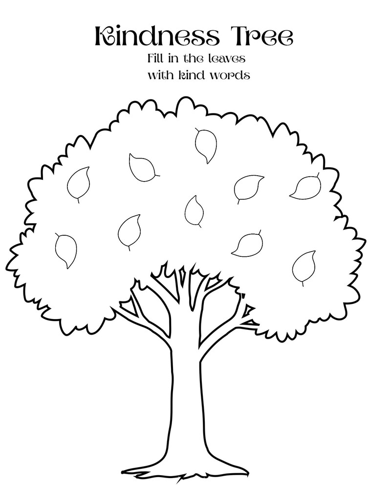 Mindfulness Coloring Pages: Kids' Gratitude & Kindness Activities (PDF ...