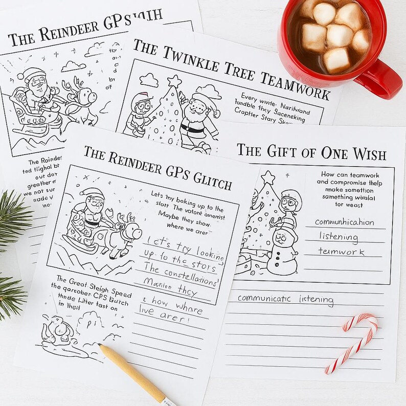 Northland Fantasy Christmas Writing Prompts Mega Pack | 20 Creative ...