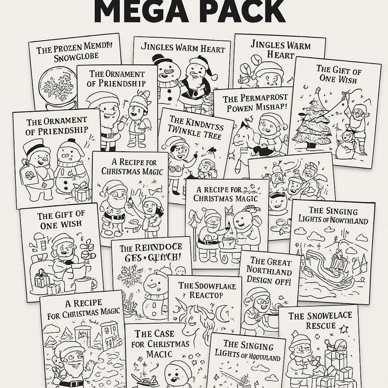 Northland Fantasy Christmas Writing Prompts Mega Pack | 20 Creative ...