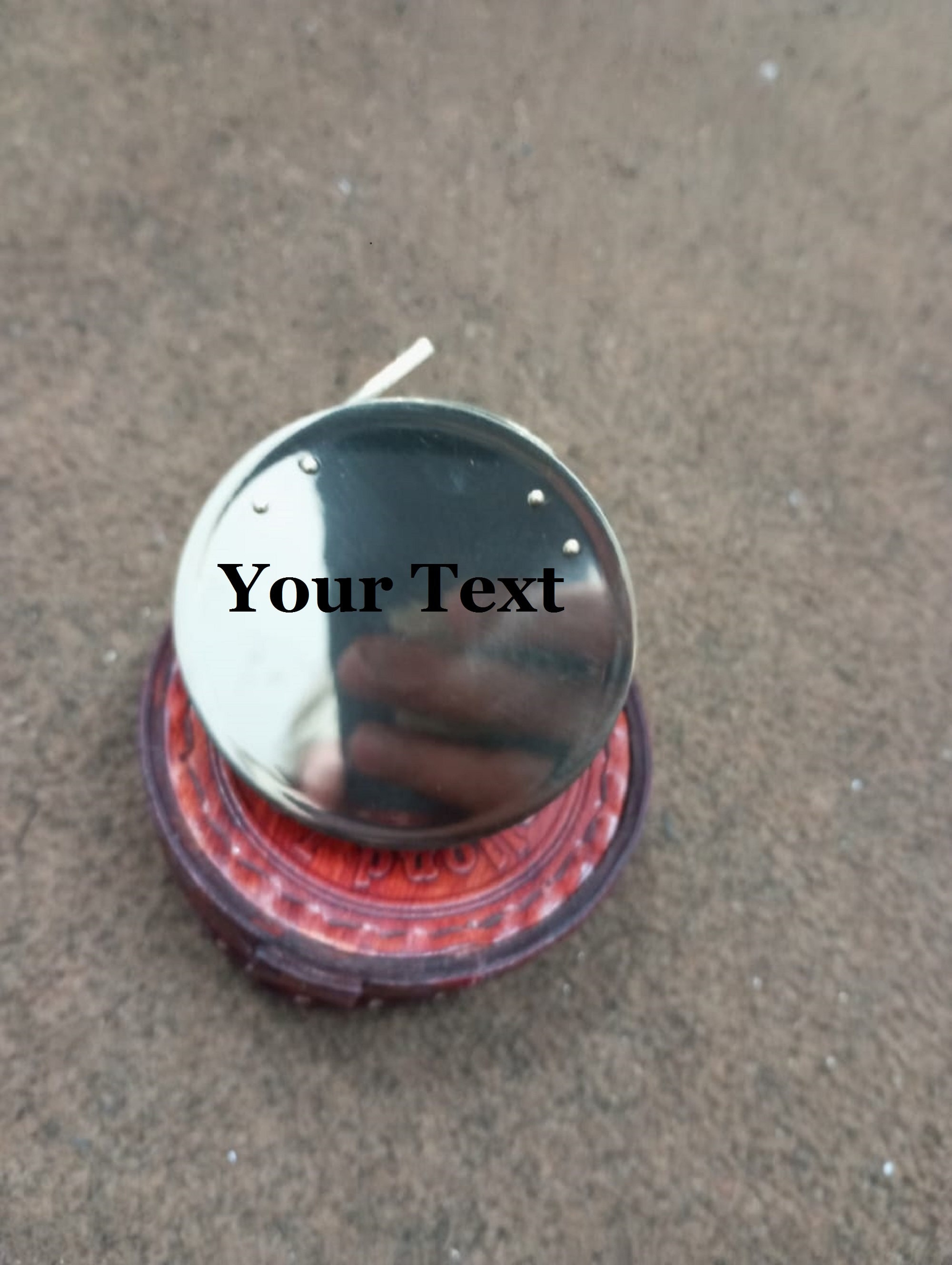 Brass Sundial Desk Compass Old Vintage Antique Pocket Style Nautical ...