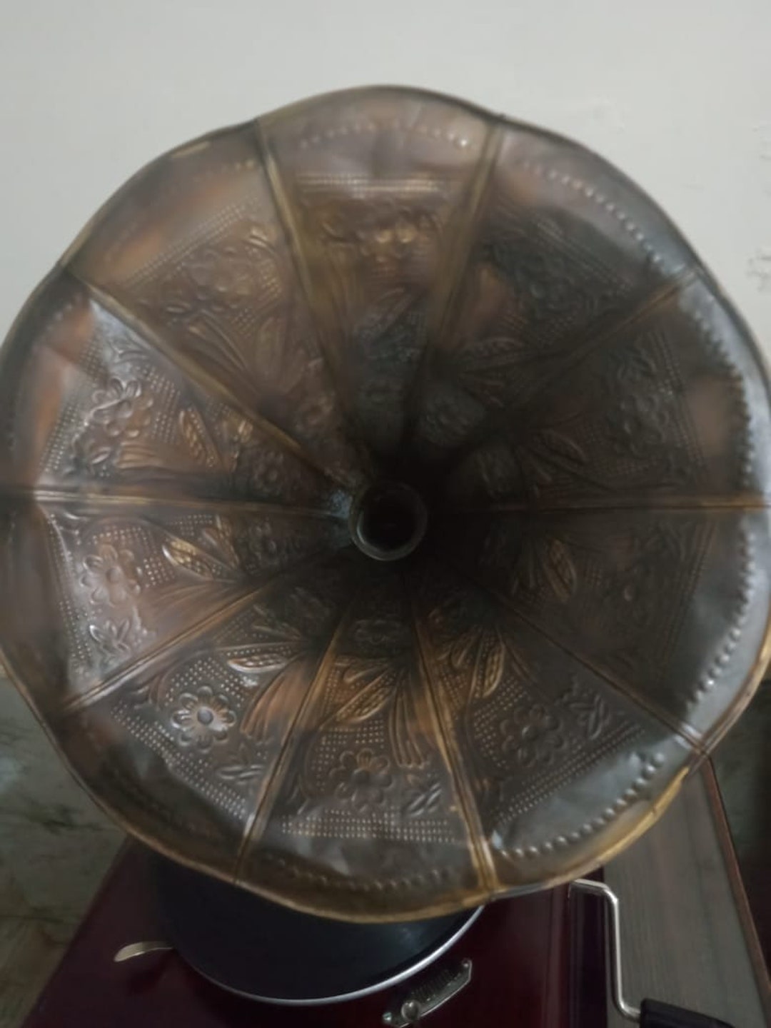 Handmade Gramophone Phonograph: Working Vintage Style Record Player - Etsy