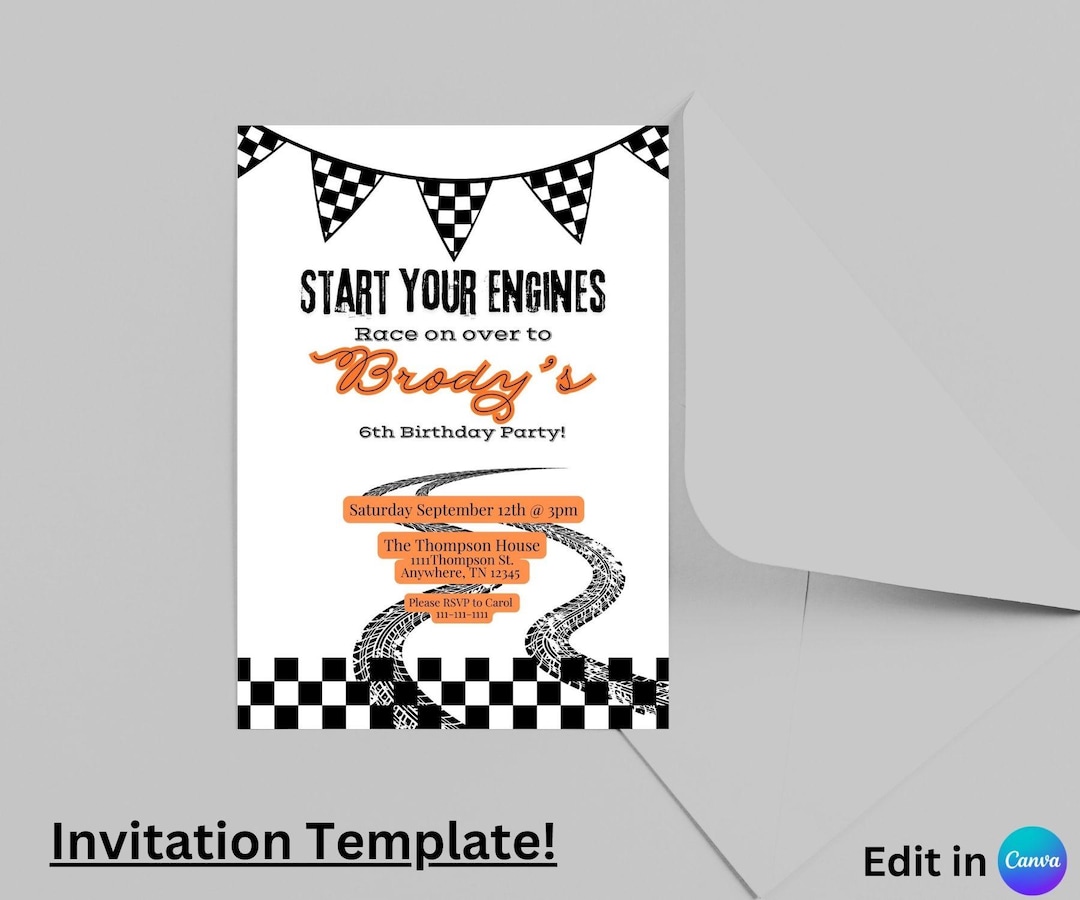 Kids Birthday Party, Racing Party, Nascar Party, Race Car Party, Kids ...