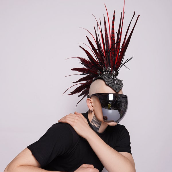 Mohawk Headdress - Etsy