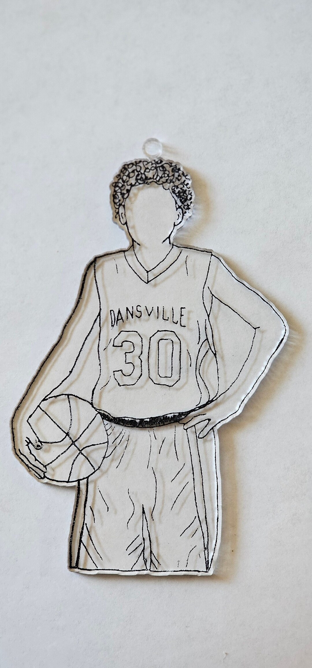 Hanging Acrylic Outline Drawing - Etsy