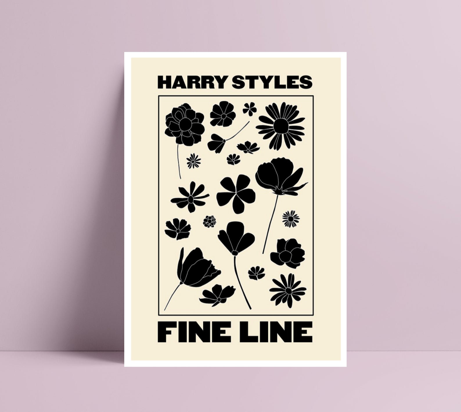 Music & Movie Posters Harry Styles Digital Art Illustration Poster ...