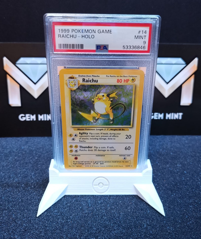 PSA / Get Graded / ACE Grading Display Stands Pokemon / | Etsy