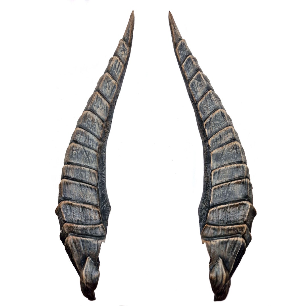 Baleful Spike Horns Hand Painted Cosplay Replica Baldur's Gate 3 Devil ...