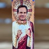 Saint Pedro Pascal Celebrity Prayer Candle - Joel Miller, Prince Oberyn ...