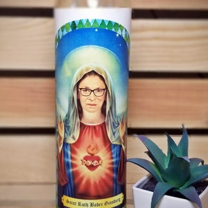 Ruth Bader Ginsburg Prayer Candle - Etsy