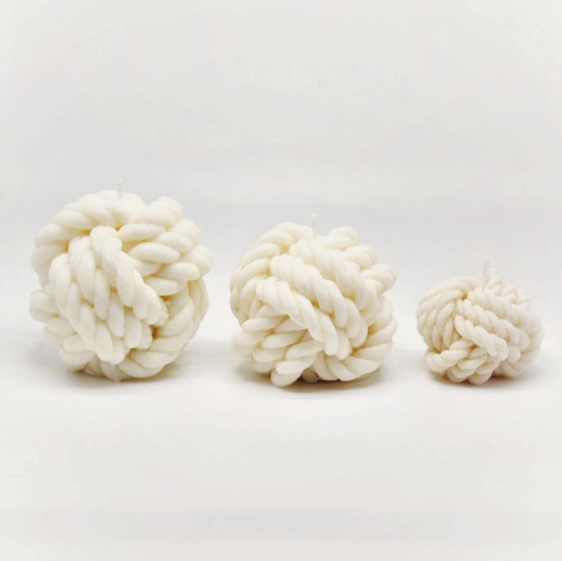 Forget Me Knot Rope Knot Candle Paraben Free Vegan | Etsy