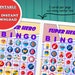 40 Super Hero Bingo Game Prefilled Cards, PDF Printable, Instant ...