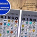 50 Solar System Bingo Game Prefilled Cards, PDF Printable, Instant ...