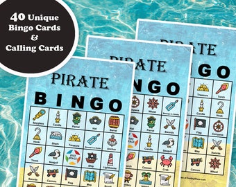 Pirate Bingo - Etsy