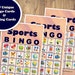 40 Music Bingo Game Prefilled Cards, PDF Printable, Instant Download ...