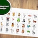 40 Animal Bingo Game Prefilled Cards, PDF Printable, Instant Download ...
