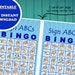 40 Sign Language ABC Bingo Game Prefilled Cards Plus Bonus Sign ...