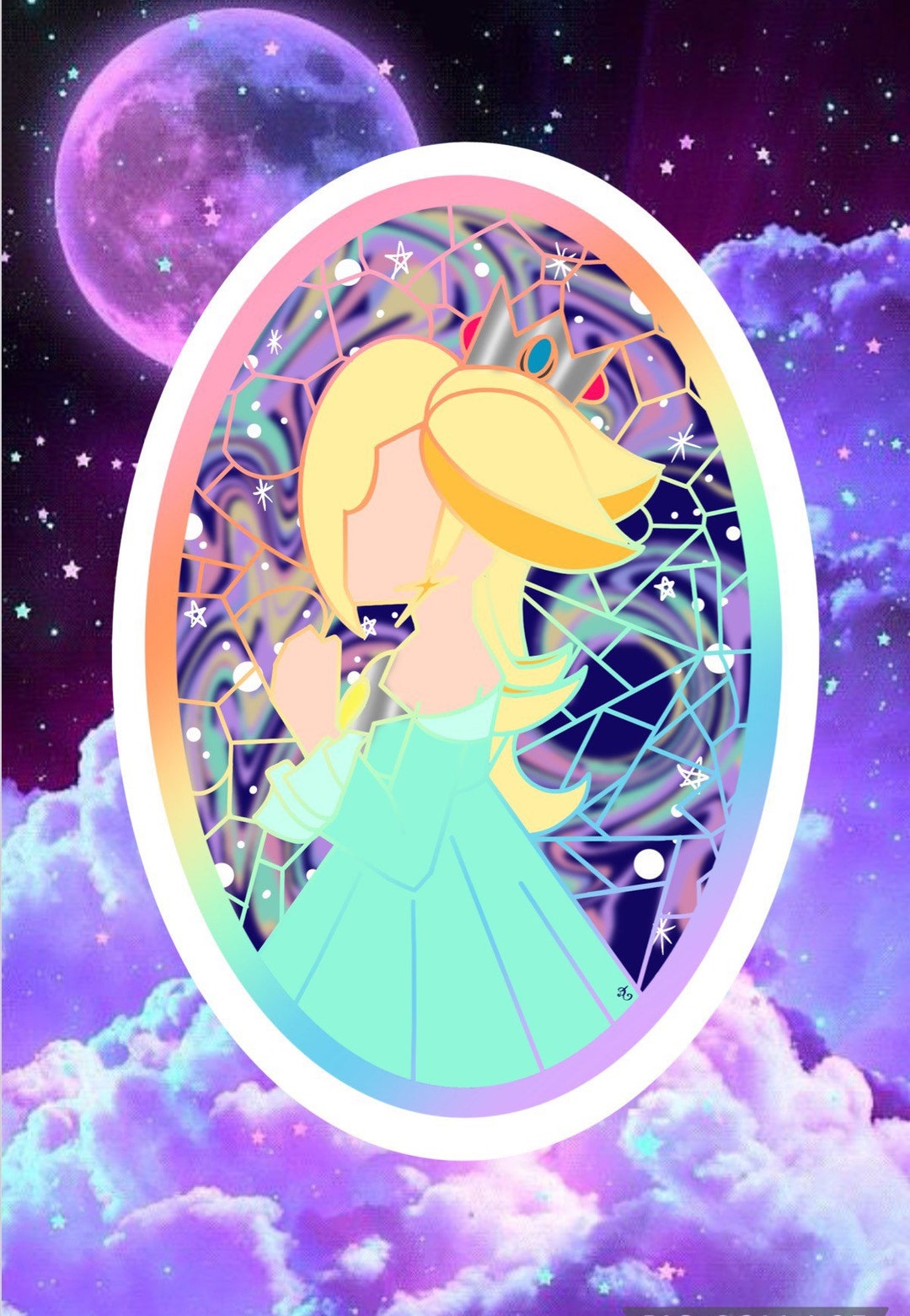 Game Princess Vinyl Sticker - Etsy