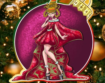 Boosette Stained Glass Holographic Vinyl Sticker - Etsy