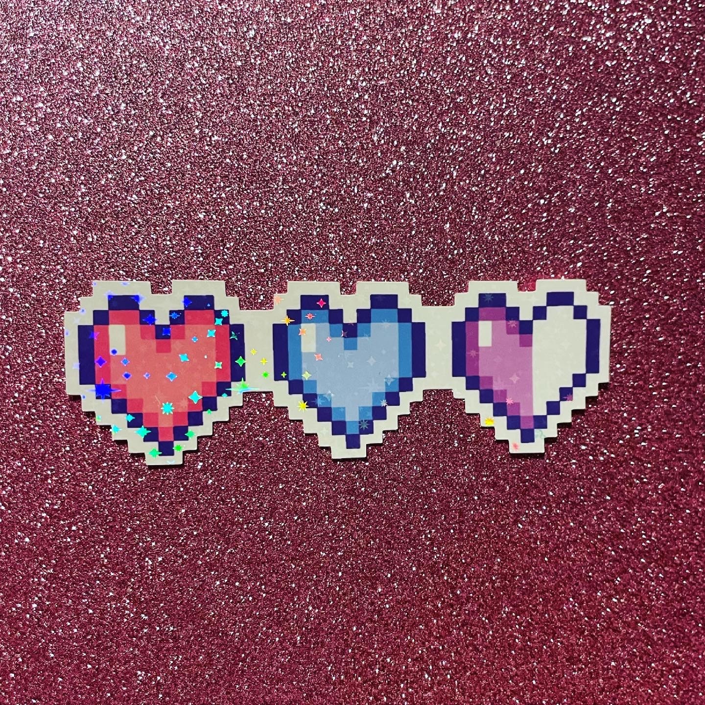 Video game health bar vinyl sticker | Etsy
