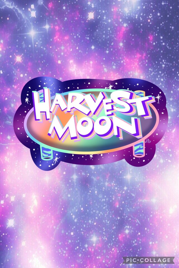 Harvest Moon Vinyl Sticker | Etsy
