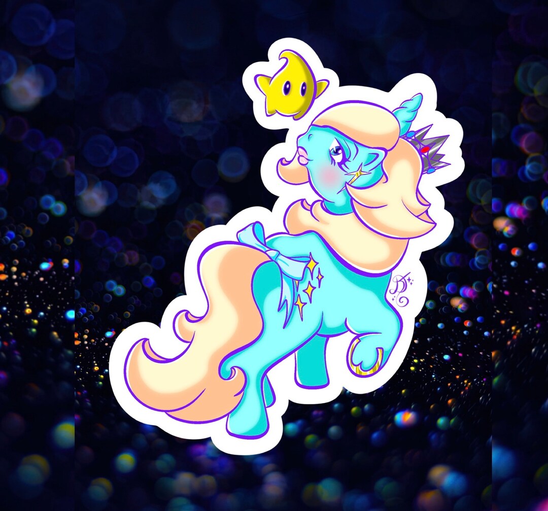 My Little Rosalina Vinyl Sticker - Etsy